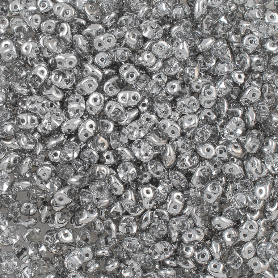 Super Duo 2x5mm Two Hole Beads Crystal Labrador 00030LAB – Aura ...