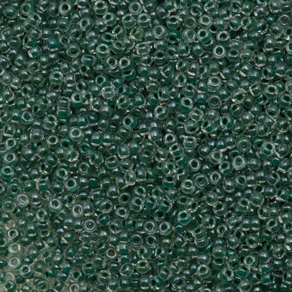 Miyuki Round Seed Bead 11/0 Inside Color Lined Hunter Green 22g Tube ...