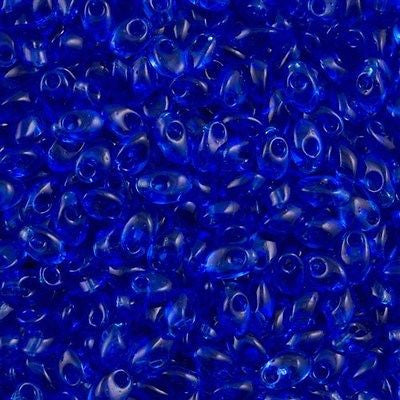 Miyuki Long Magatama Seed Bead Transparent Blue #150 – Aura Crystals, LLC