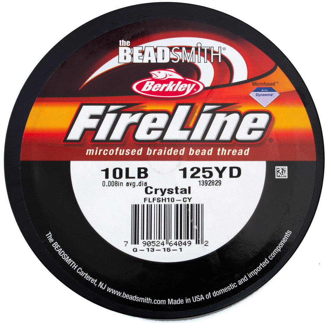 Crystal Fireline 10Lb .25mm Beading Thread 125 yard Spool – Aura ...