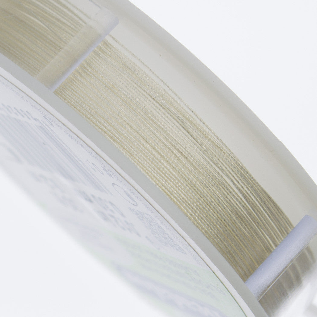 Beadalon 7 Strand Silver .3mm Beading Wire 30ft | Aura Crystals, LLC