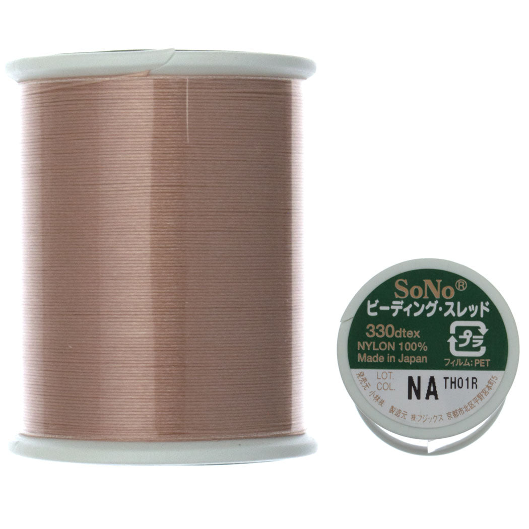 SoNo Natural Beading Thread 100 Meter 330dtex | Aura Crystals, LLC