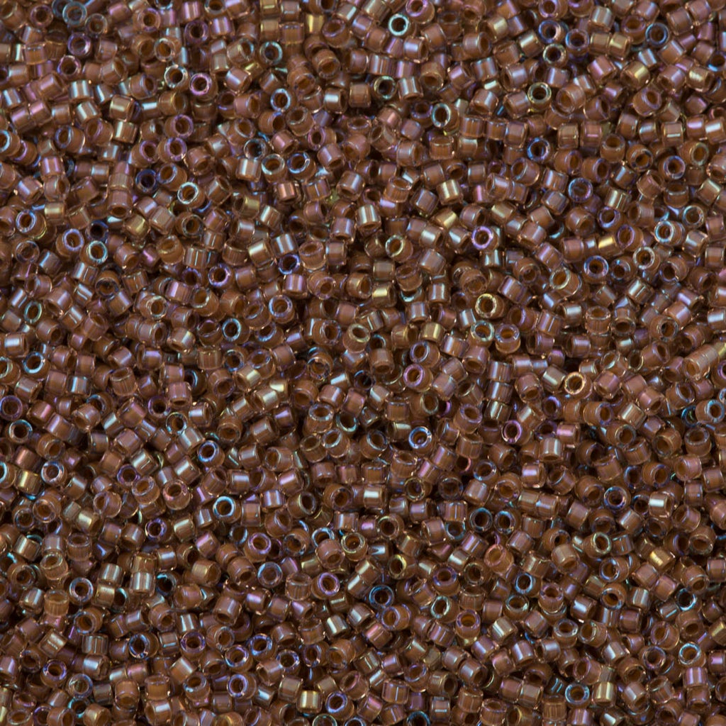Miyuki Delica Seed Bead 11/0 Amethyst Hazel 2-inch Tube DB1732 | Aura ...