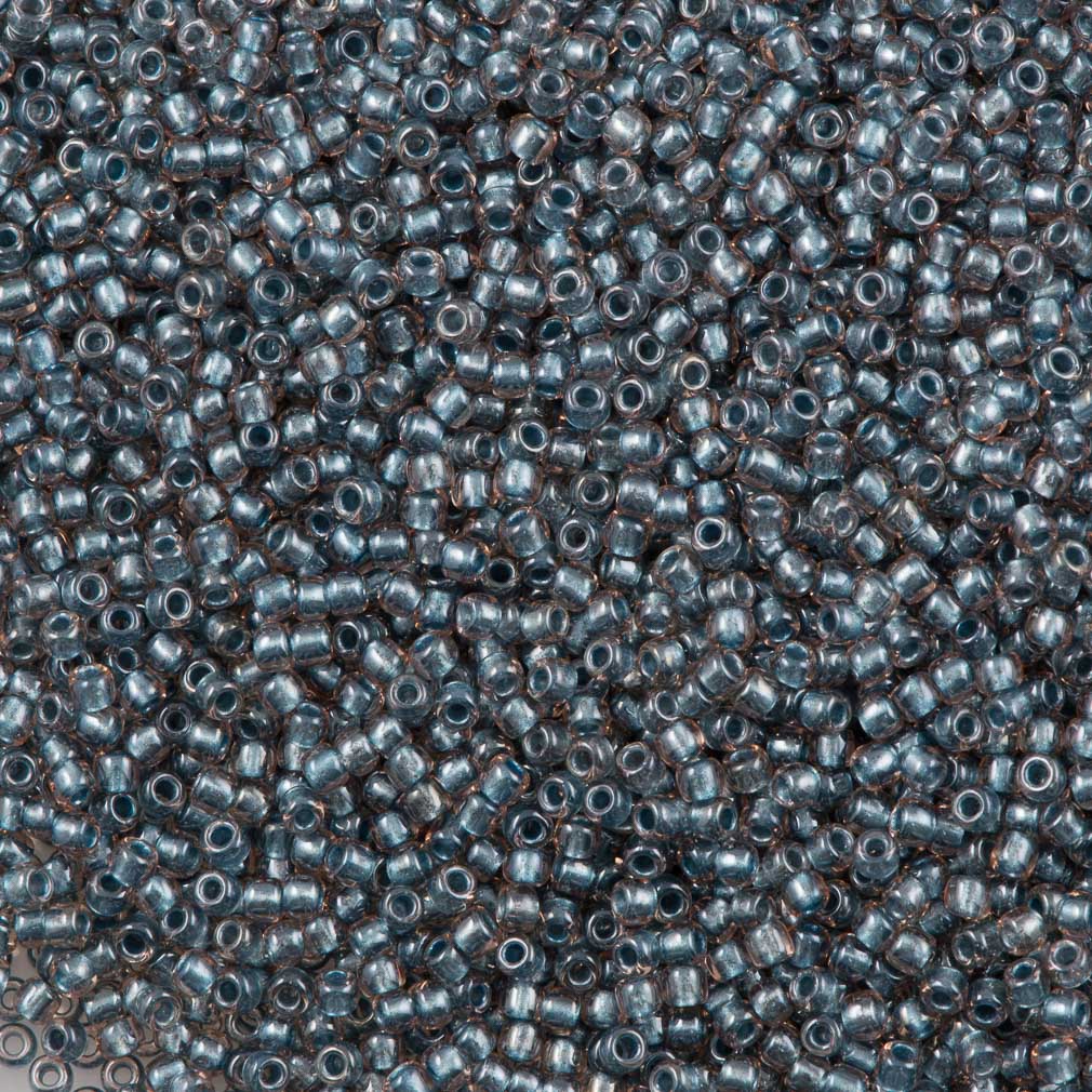 50g Toho Round Seed Bead 11/0 Inside Color Lined Colonial Blue (288 ...